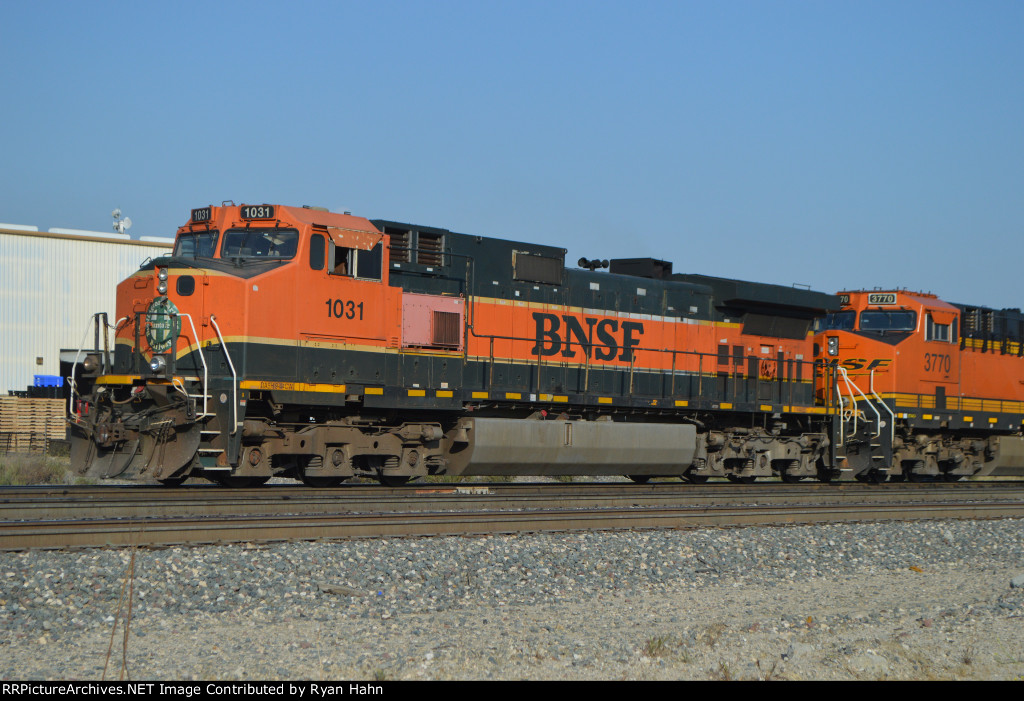 BNSF H1 1031 Rear DPU